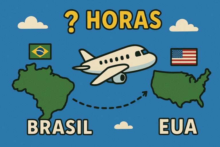 Quantas horas de voo do Brasil para os Estados Unidos - Turista ...
